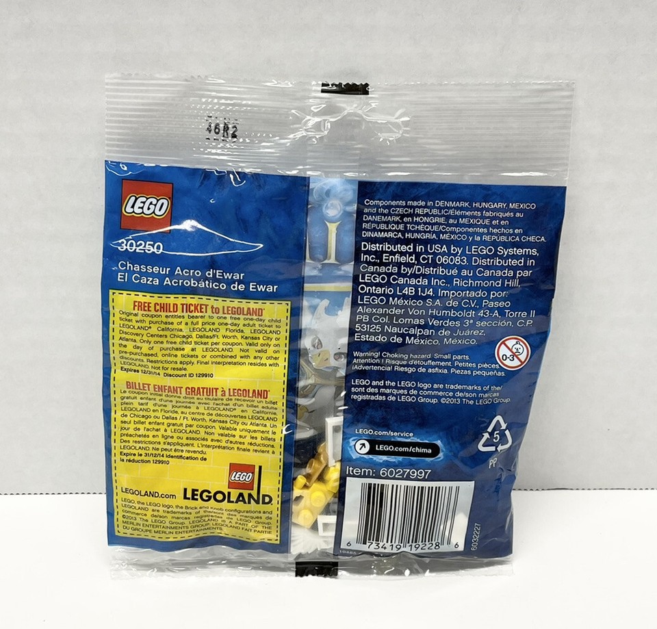 Lego Chima Ewar's Acro Fighter Set 30250 Sealed Polybag New | eBay