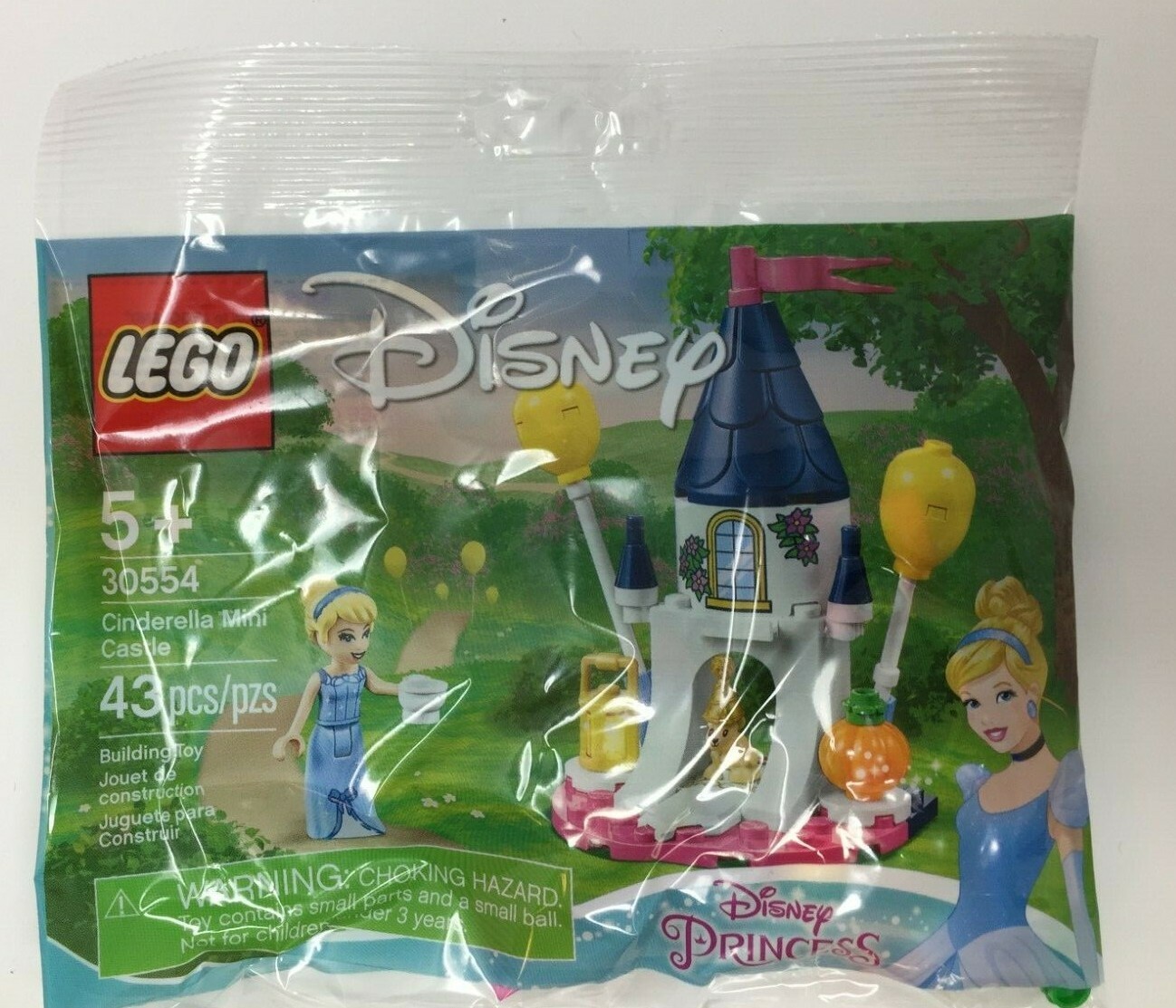 Lego Cinderella Mini Castle Party Disney Princess Set 30554 Polybag 43 ...