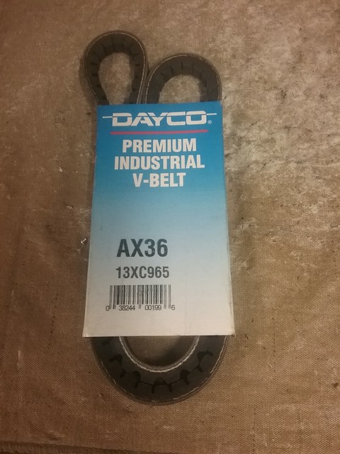 Accessory Drive Belt Dayco AX36 for sale online | eBay