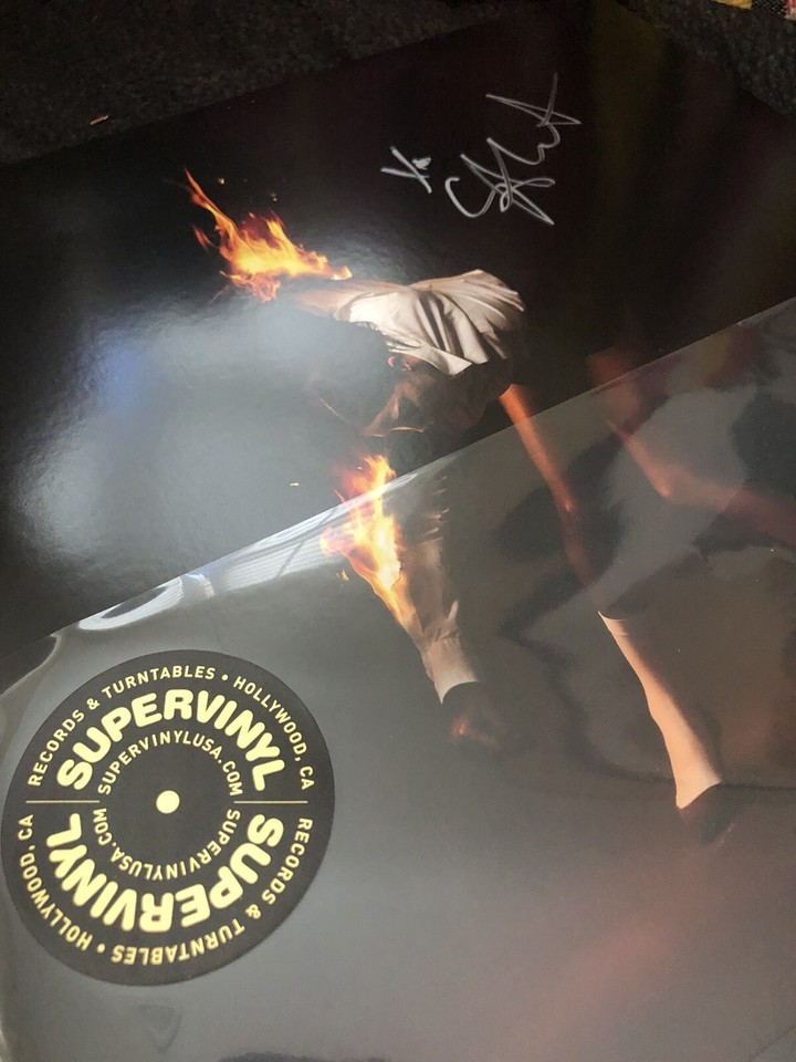 St Vincent All Born Screaming Red Indie Color Vinyl LP Autographed ...