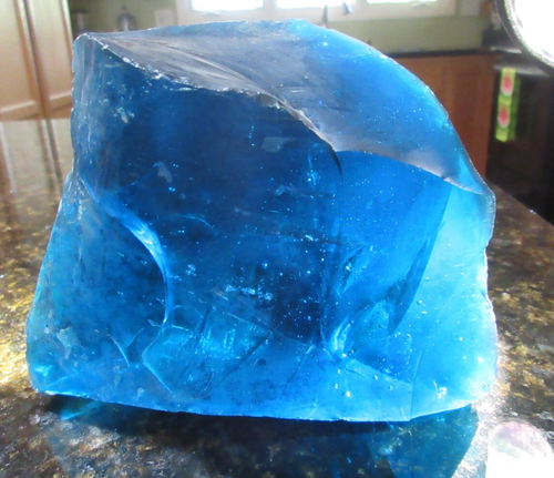 Glass Slag Rock Landscaping Ocean Blue 2.8 lbs | eBay