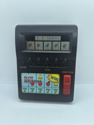 Vintage Radio Shack Handheld Mini LCD Electronic Game Slot Machine | eBay