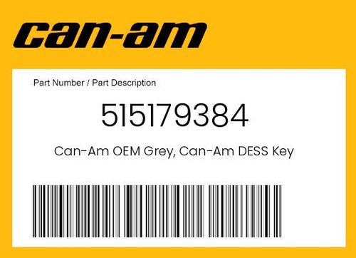 Can-Am Genuine Grey, Can-Am Dess Key - 515179384 | eBay