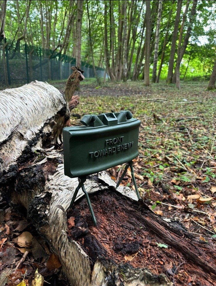 Full Size M18A1 Claymore, 3D Printed Mine Replica. Man Cave, Gaming ...