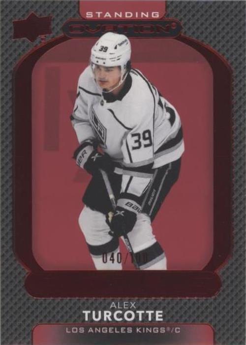 2021-22 Upper Deck Ovation - Rookies Alex Turcotte #127 Standing ...