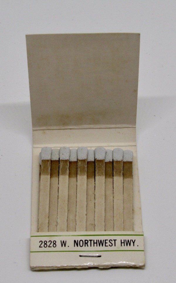 Raintree Restaurant Dallas Texas 2828 W. Northwest Hwy FULL Matchbook ...