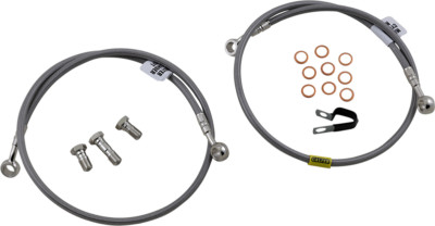 Galfer Stainlesss Steel Brake Line Kits 2 Lines Front FK003D121-2 | eBay