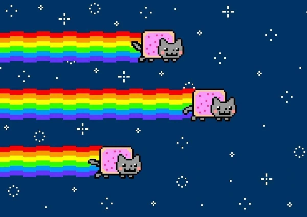 Nyan Cat Rainbow