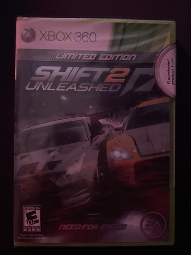 NFS Need for Speed Shift 2 Unleashed Limited Edition XBOX 360 Brand New ...