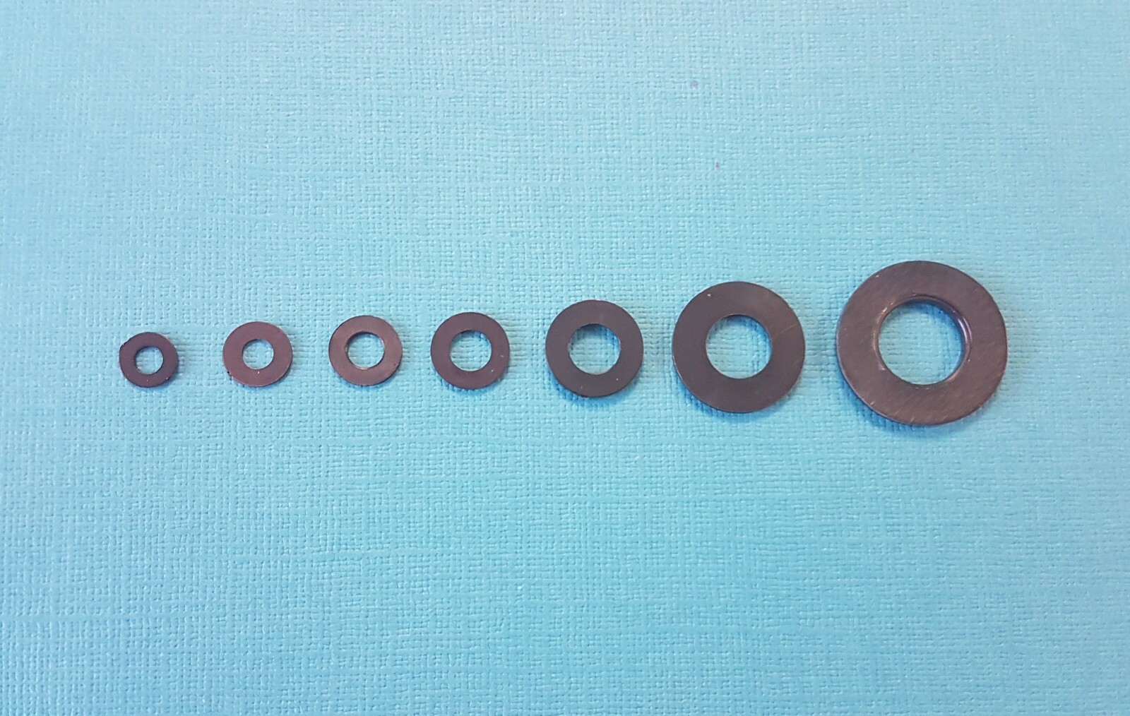 Black Nylon Plastic Washers/Shims Assorted Set / Kit 350pcs Boxed M3 ...