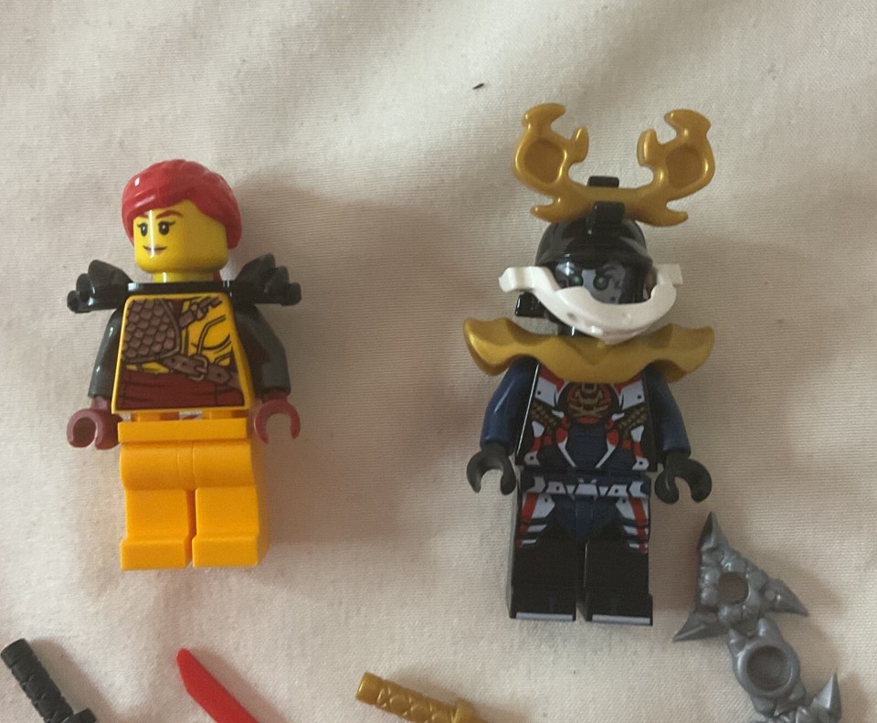 LEGO. Ninjago. Skylor & Samurai X Minifig 70651 Throne Room Showdown ...