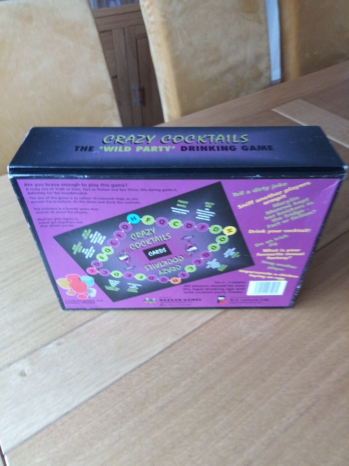 Crazy cocktails- The "wild party" drinking game | eBay