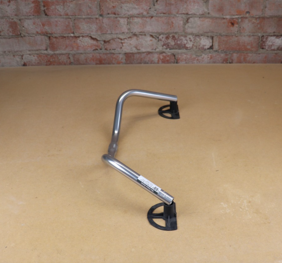 Nitto B483AA All-Rounder Swept Back Alloy Mustache Handlebars 25.4MM ...