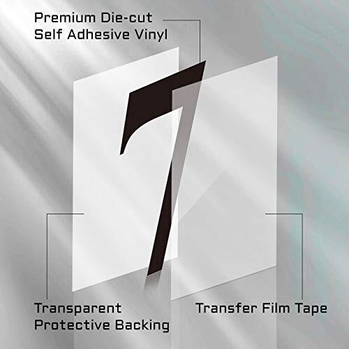 Die Cut Vinyl Numbers Stickers 2 Inch Self Adhesive - 3 Sets - 2 inch ...