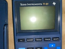 Texas Instruments 81 Graphing Calculator for sale online | eBay