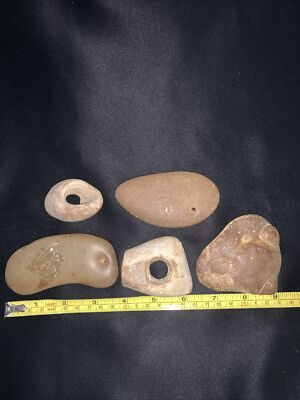 Native American Indian Like Stones Possible Primitive Artifacts Lot Of ...