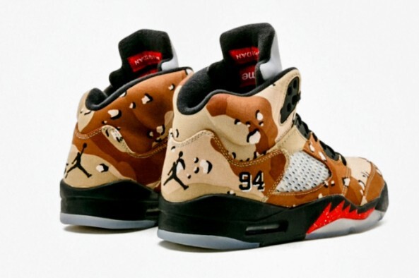 Size 10 - Nike Supreme x Air Jordan 5 Retro Desert Camo Size 10 - Nike Supreme x Air Jordan 5 Retro Desert Camo