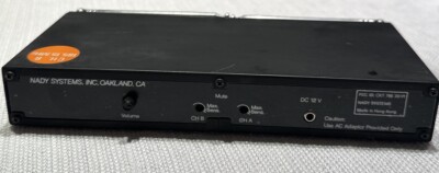 NADY 201VHF Wireless System Receiver True Diversity | eBay