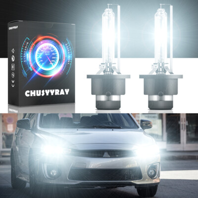 Stock HID Xenon Headlight Bulb For Mitsubishi Lancer 2010-2017 Low High ...