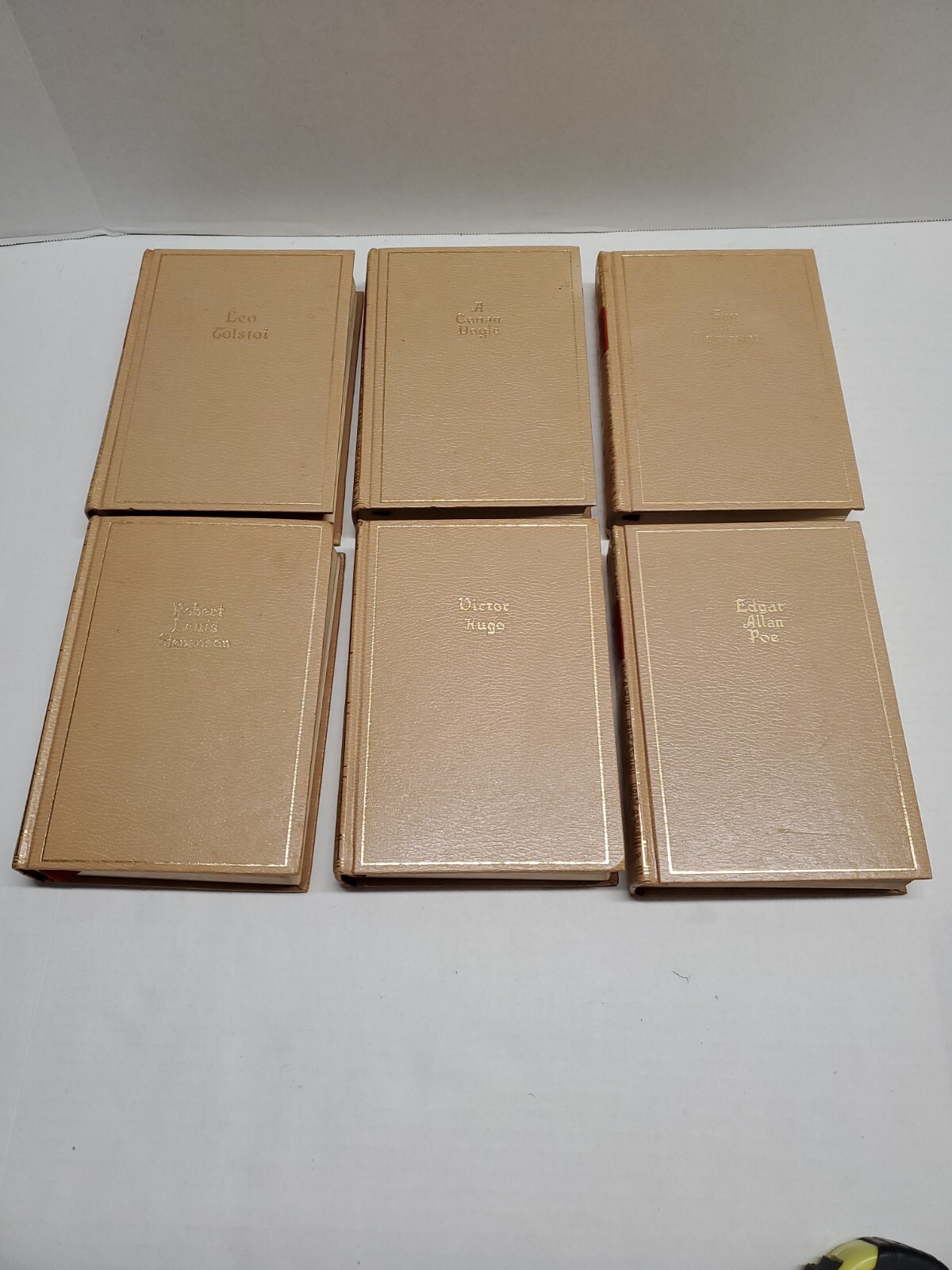 Lot of 6 BLACK'S READER SERVICE hardcover book set HUGO Poe STEVENSON ...