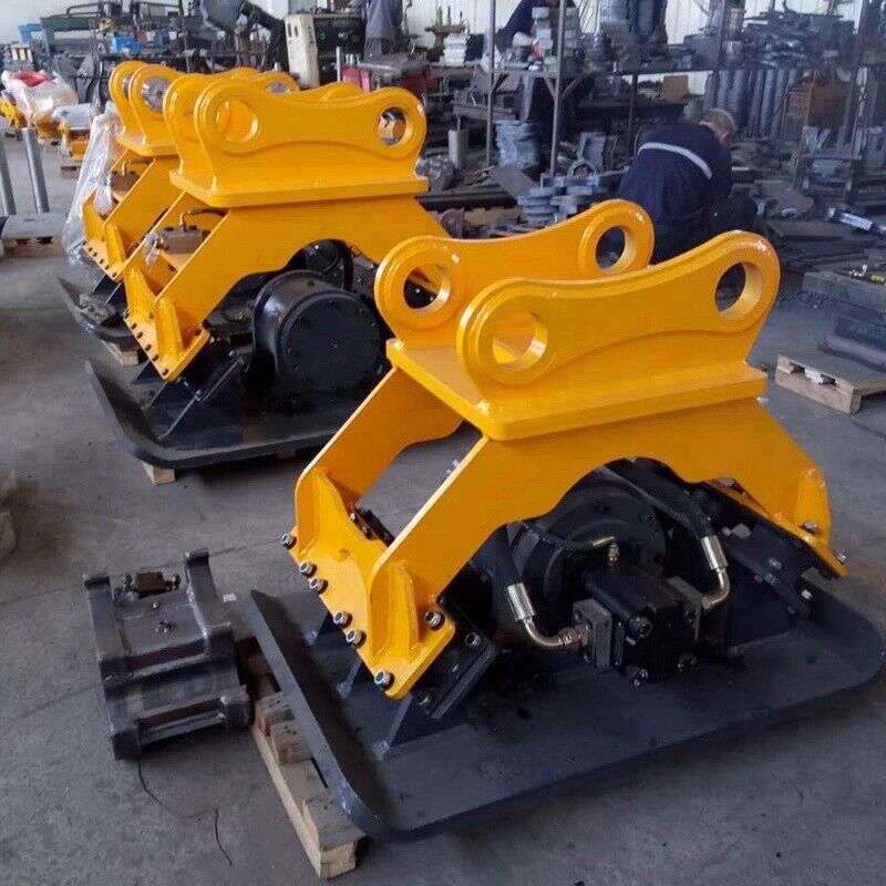 4-9 Ton Excavator Attachment Hydraulic Compactor Vibrating Plate Tamper ...