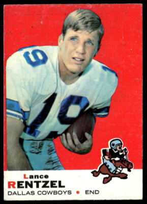 1969 Topps Lance Rentzel #31 RC C1 | eBay