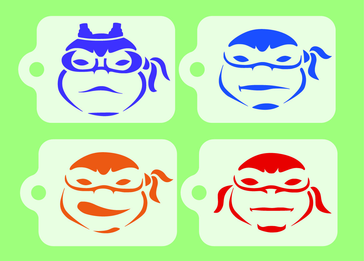 Ninja Turtle Stencil