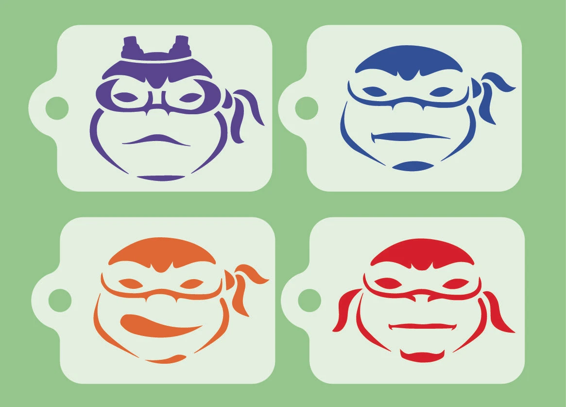 Ninja Turtle Stencil