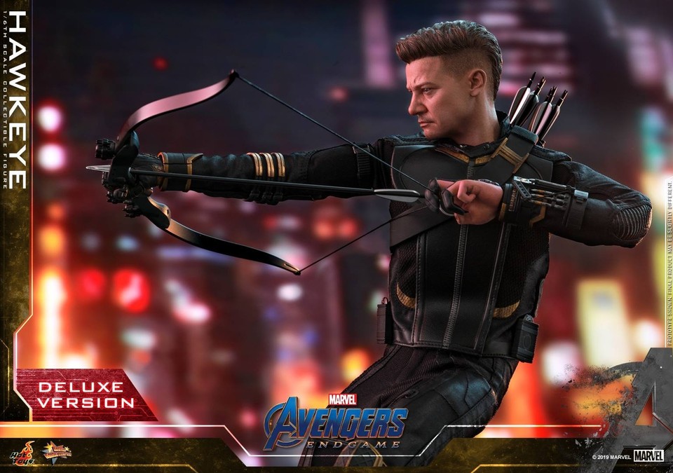 HOT TOYS MMS532 Avengers: Endgame Hawkeye Jeremy Renner 1/6 Figure ...