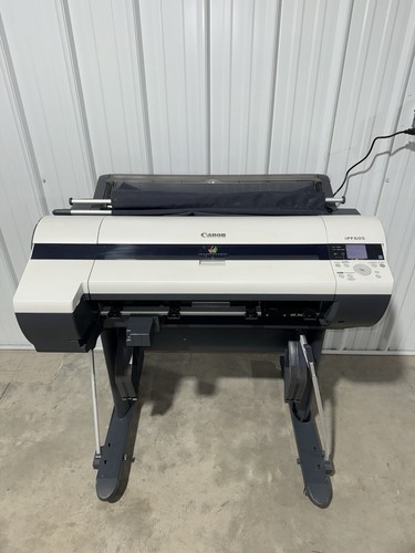 Canon imagePROGRAF 24" Printer iPF605 Wide Format -Local - Powers On ...