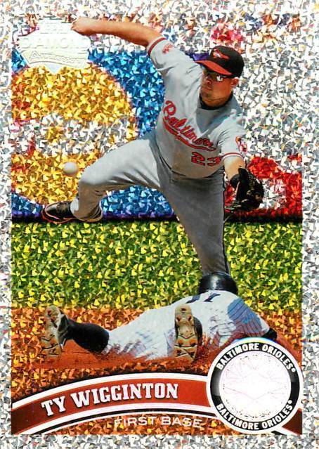 2011 Topps Diamond Platinum Ty Wigginton Baltimore Orioles #205 | eBay