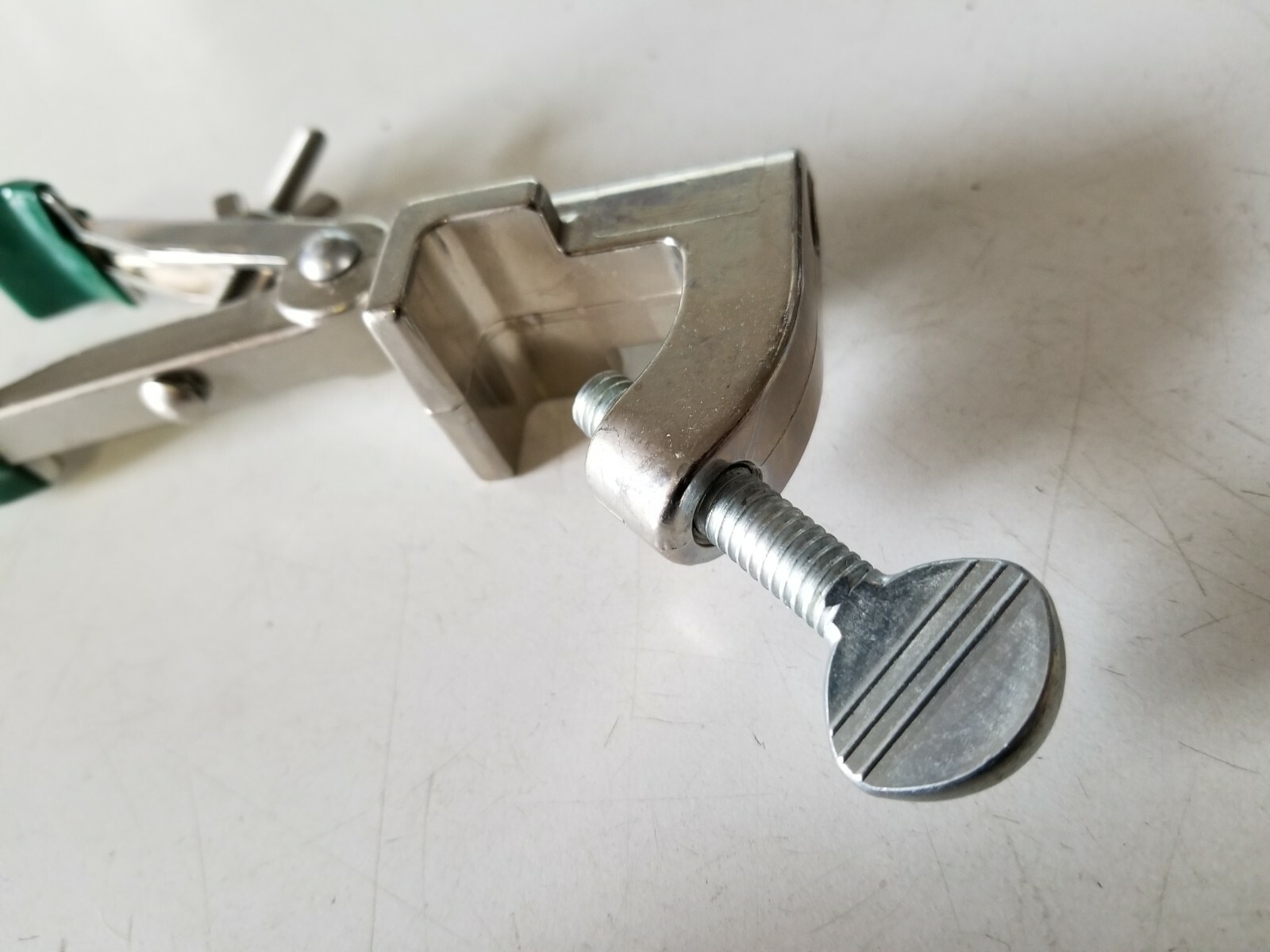 VWR Talon Two-Prong Single Adjustable Extension Lab Clamp, Rubber Grip ...