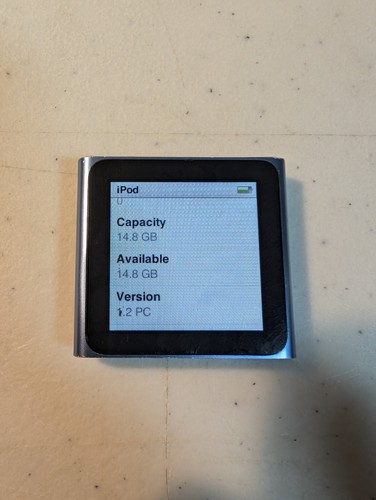 Apple iPod Nano 6th Generation 16GB - Blue | eBay