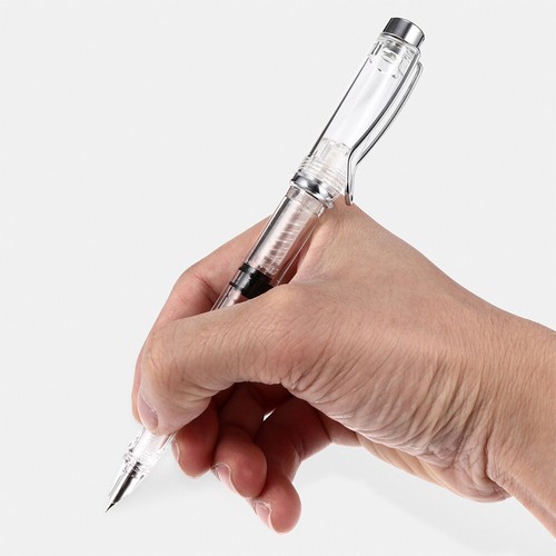 4Pcs Calligraphy Fountain Pens Writing Fountain Pens Transparent Design ...