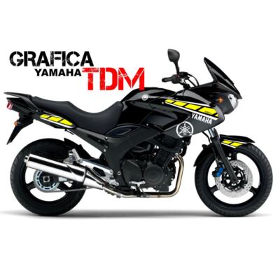 Graphique Autocollants Stickers TDM 900 Anniversaire Carénage Blanc ...
