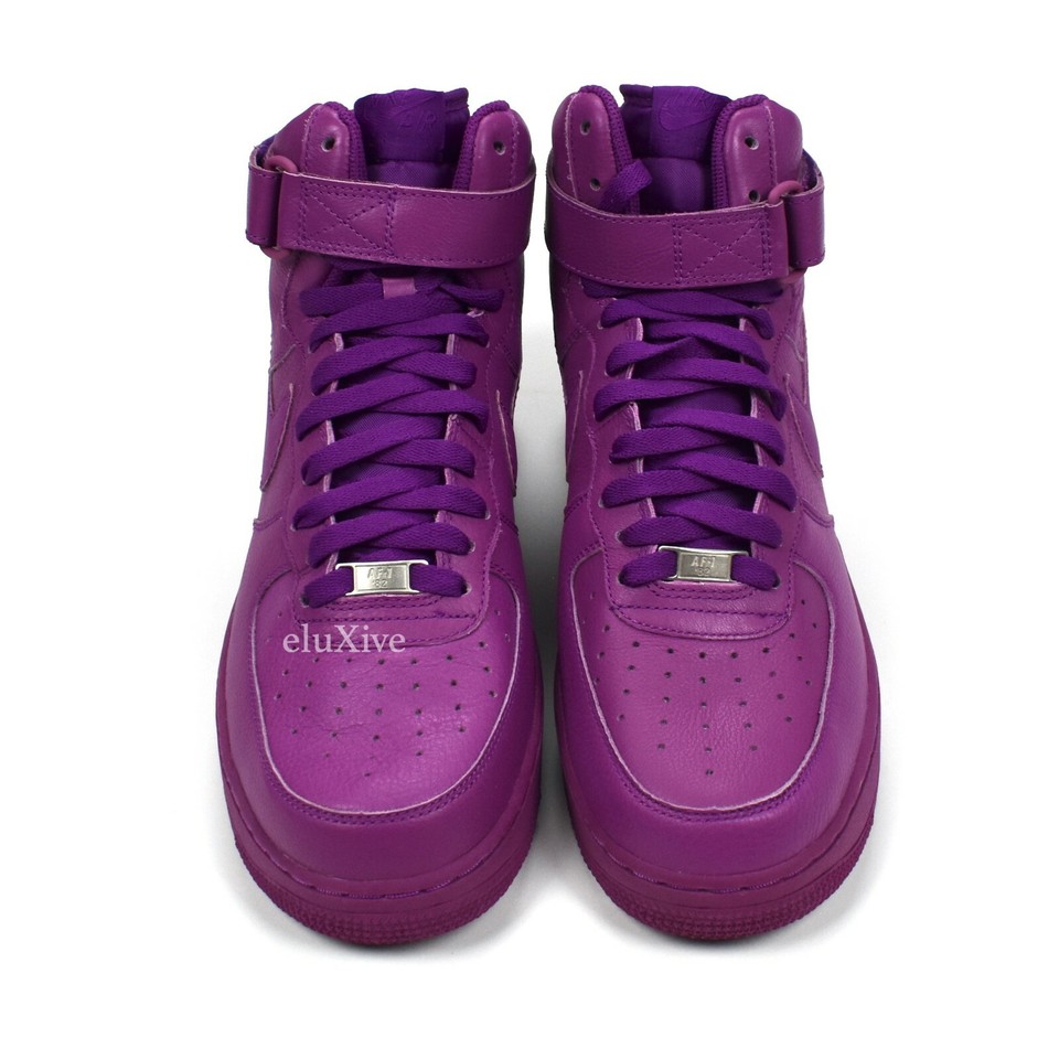 NWT Nike Air Force 1 High Color Pack 2008 Red Plum Men's 10.5 US DS ...