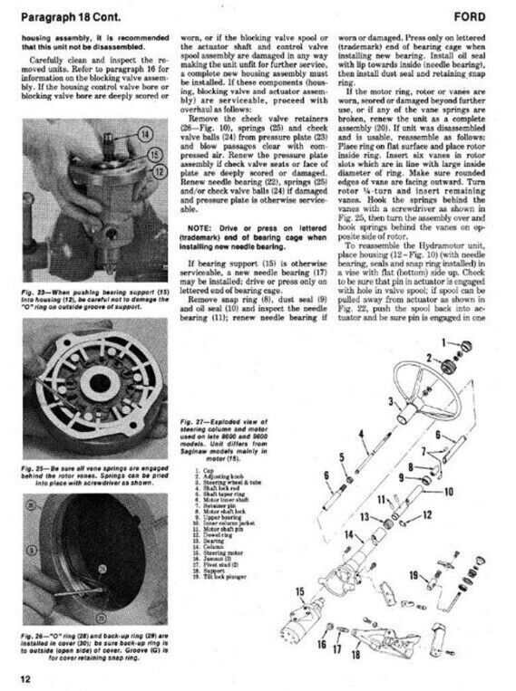Ford 8000 to 9700 TW 10 20 30 Tractors TMM Workshop Manual Get it Today ...