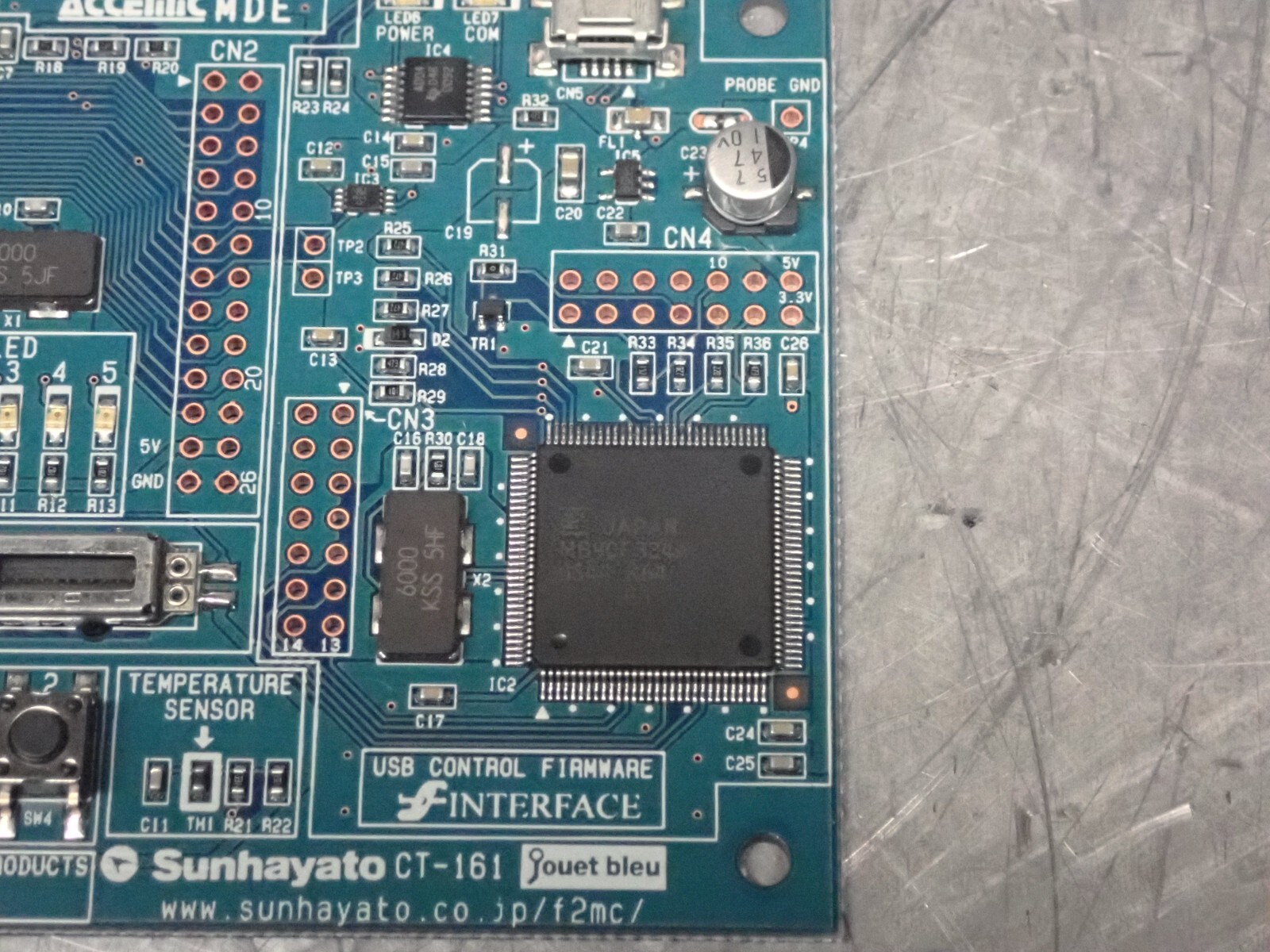 Fujitsu CT-161-CD Microcomputer Starter Kit F2MC-16LX Sunhayato New ...