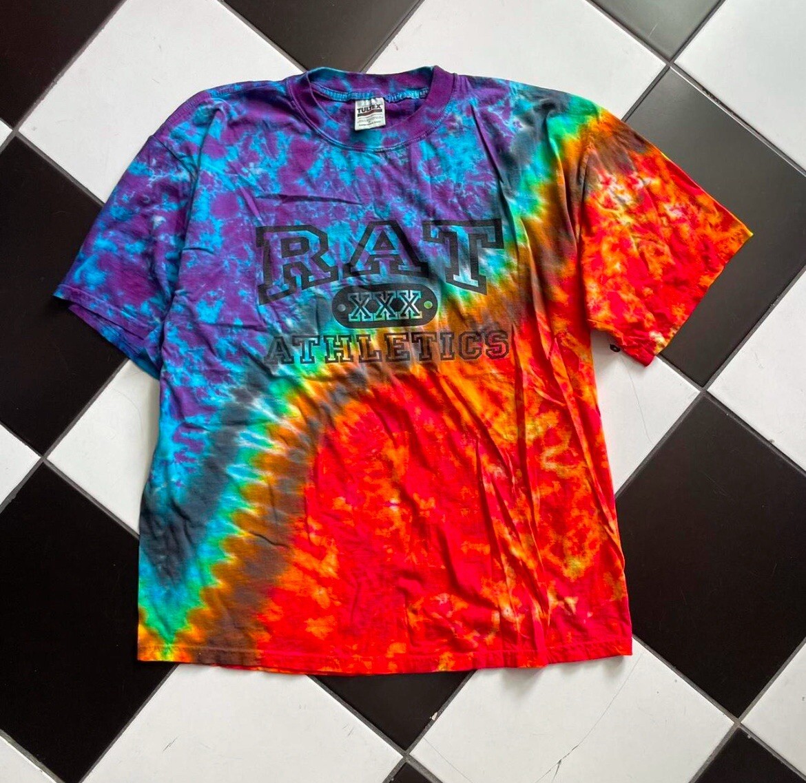 Vintage Y2K The Rat 30th Anniversary Campus Varsity T… - Gem