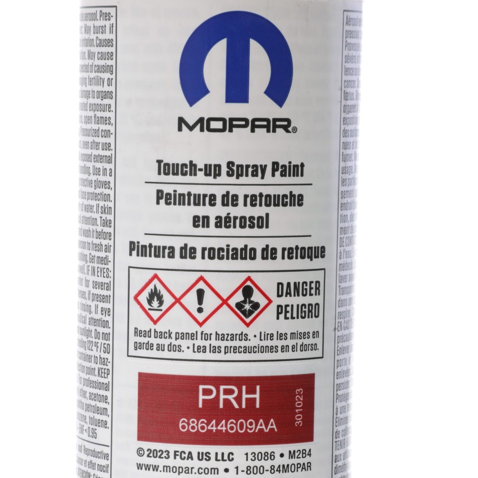 2011-2030 MOPAR PRH TOUCH UP PAINT AEROSOL SPRAY PAINT GENUINE MOPAR ...