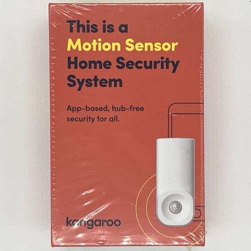 Kangaroo Motion Sensor Home Security System NEW SEALED BOX A0001 APP ...