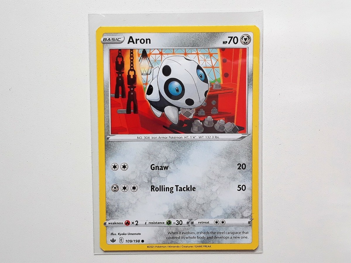 Pokemon Aron Card Aron (Unlimited Edition) (JAPANESE) Big Orbit