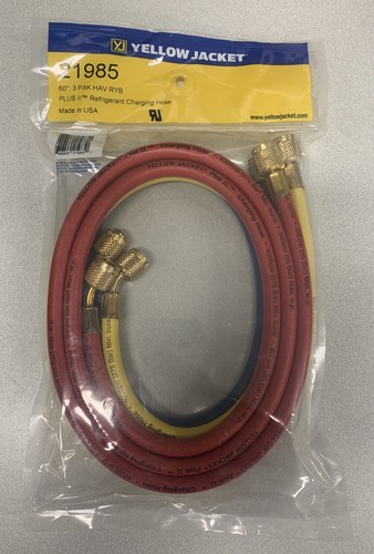 YELLOW JACKET 60" 3PK PLUS II HOSES-21985 | eBay