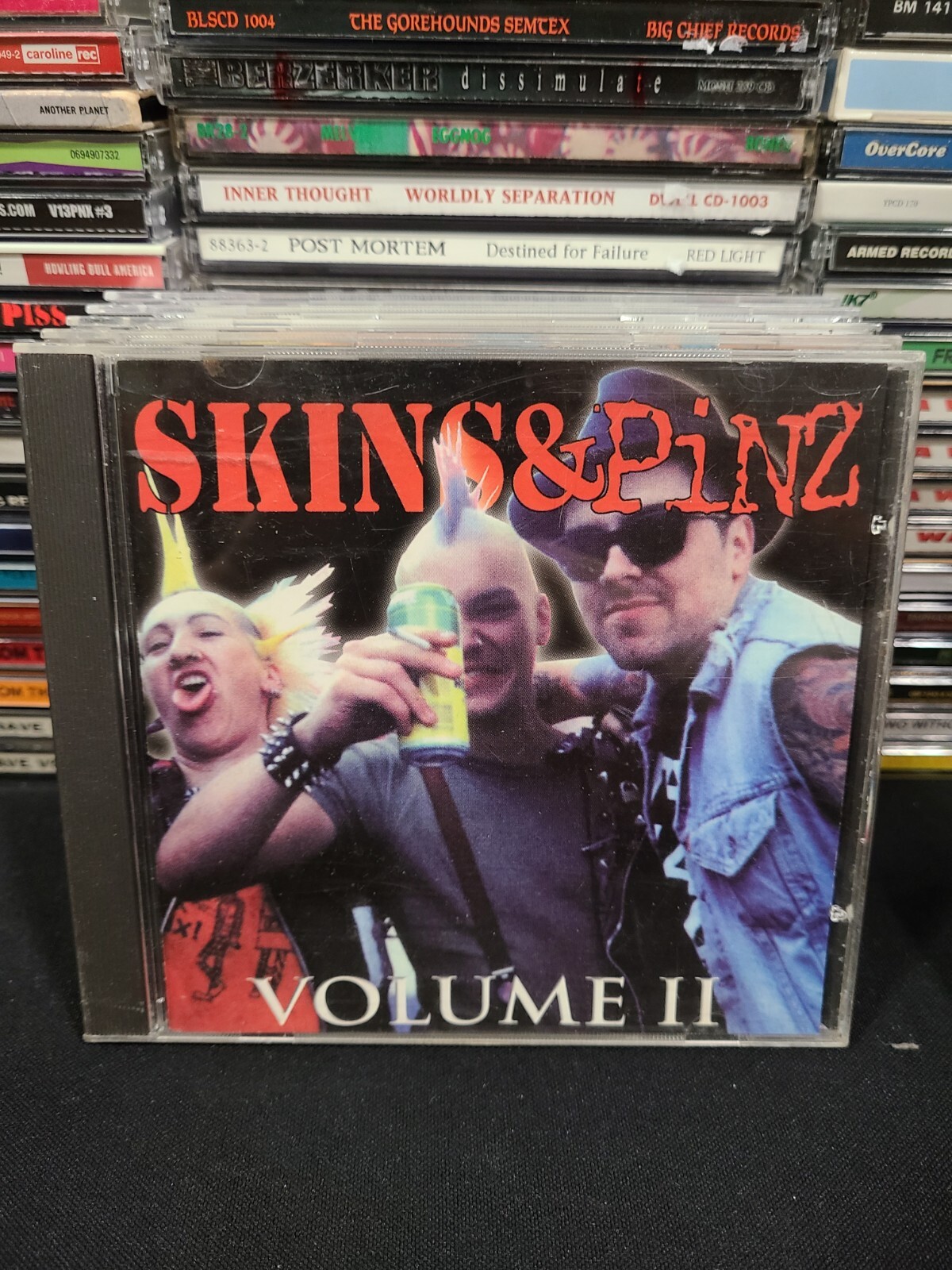VARIOUS - Skins & Pins Vol. 2 - ~~ CD - **Excellent Condition ...