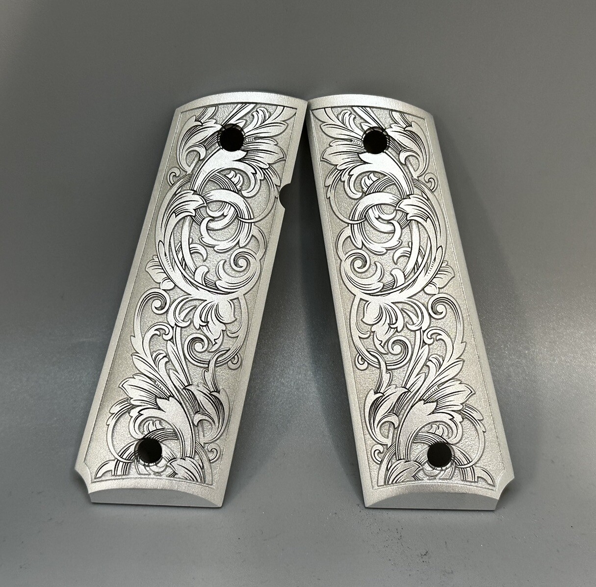 Custom Engraved 1911 Grips Full Size Aluminum | eBay