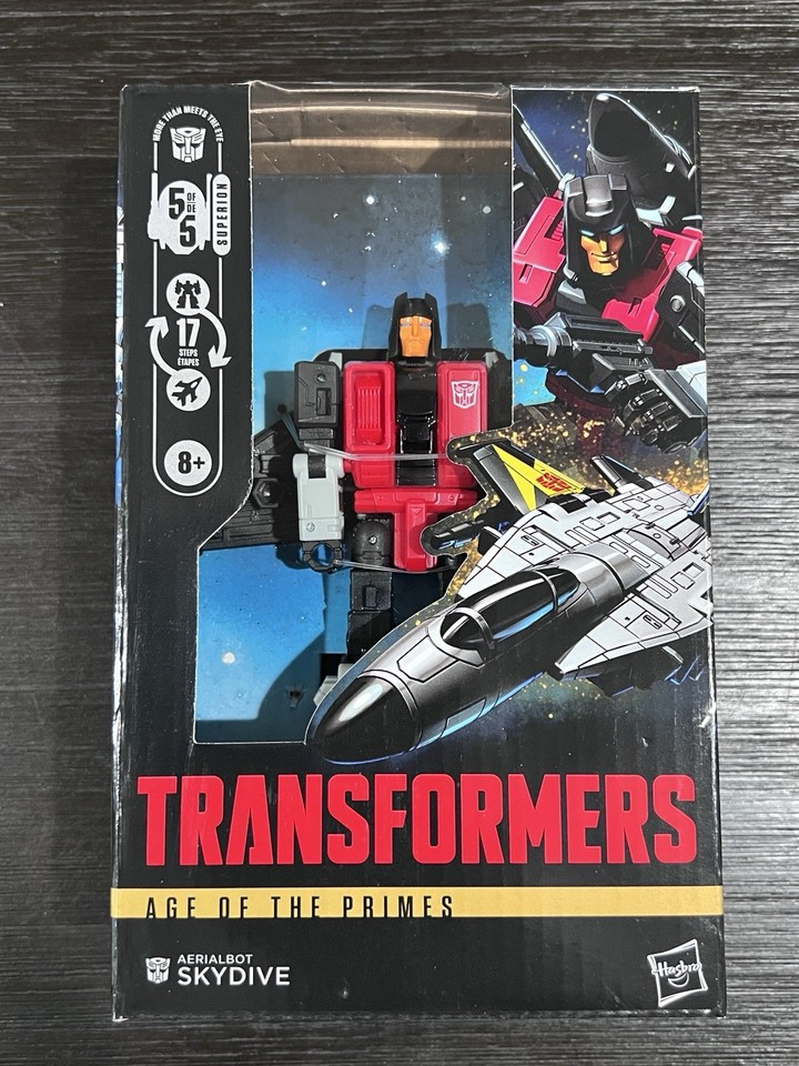 Transformers Age of the Primes Aerialbots Superion Complete Set of 5 ...