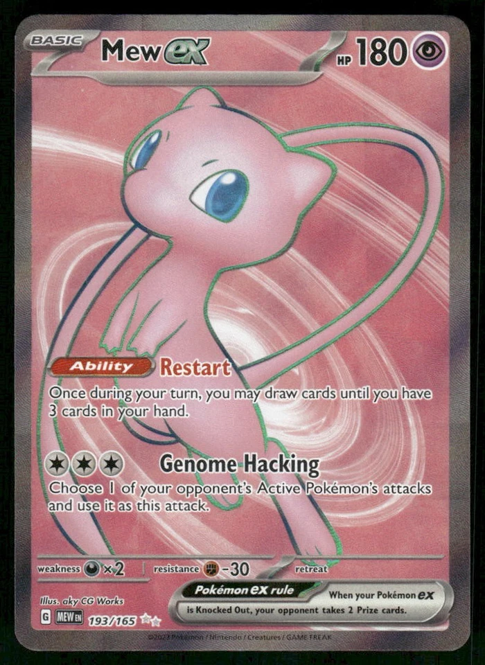 Mew Ex 193/165 Sv: Scarlet & Violet 151 for sale | eBay