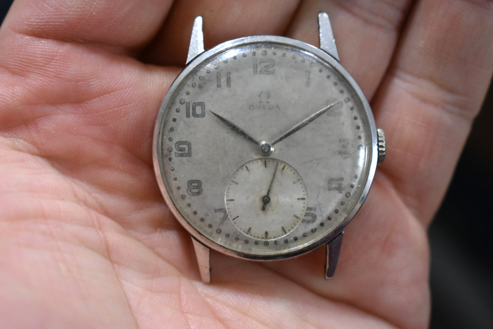 Vintage Omega 2271-6 Hand Wind Mechanic 15J 34.70mm Wrist Watch lot.e ...