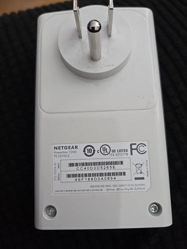 NETGEAR PL1000v2 Powerline 1000 Mbps Gigabit Port | eBay