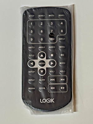 Original Remote for Logik Portable DVD Players L12SPDVD17 L10SPDV13 ...